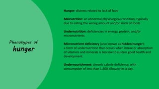 Micronutrient Malnutrition (Hidden Hunger) | PPTX