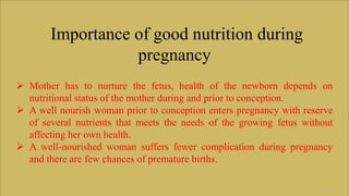 Maternal Nutrition | PPTX