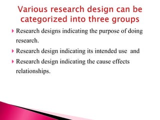 Research Design and Sources of Data | PPTX