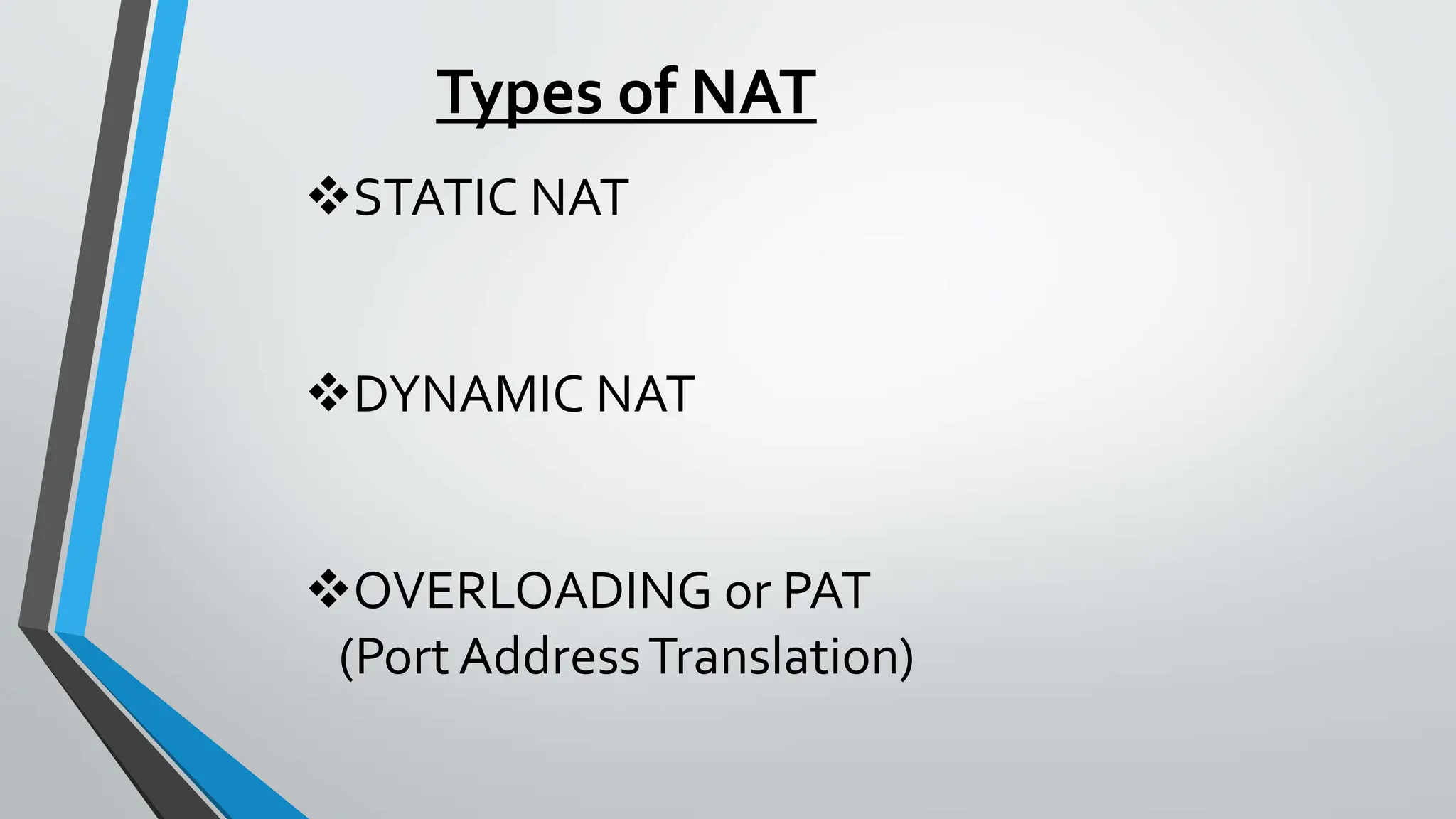 NATTING and it Types and PAT and implementation | PPTX