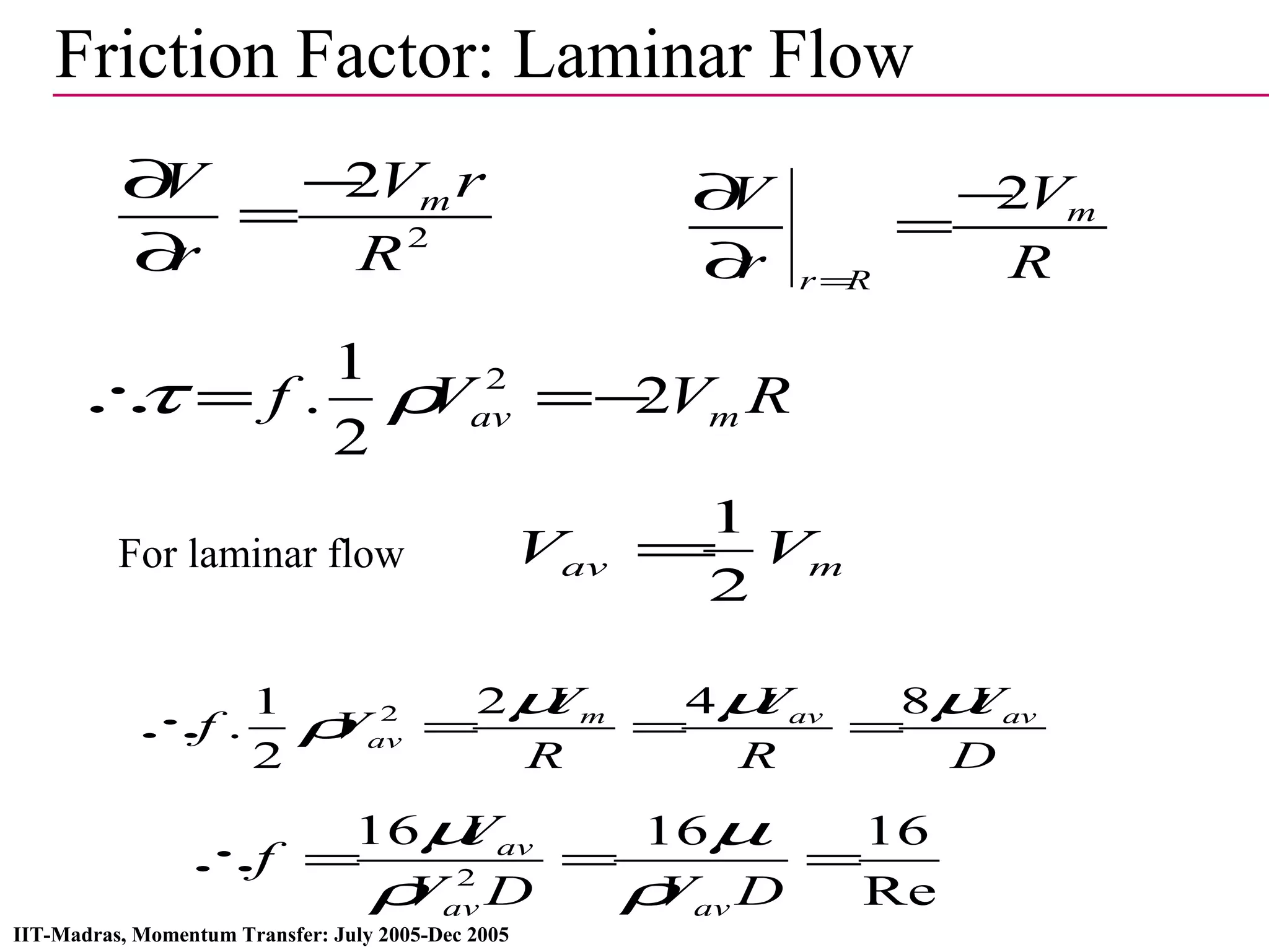 Pipe Flow Friction factor in fluid mechanics | PPT