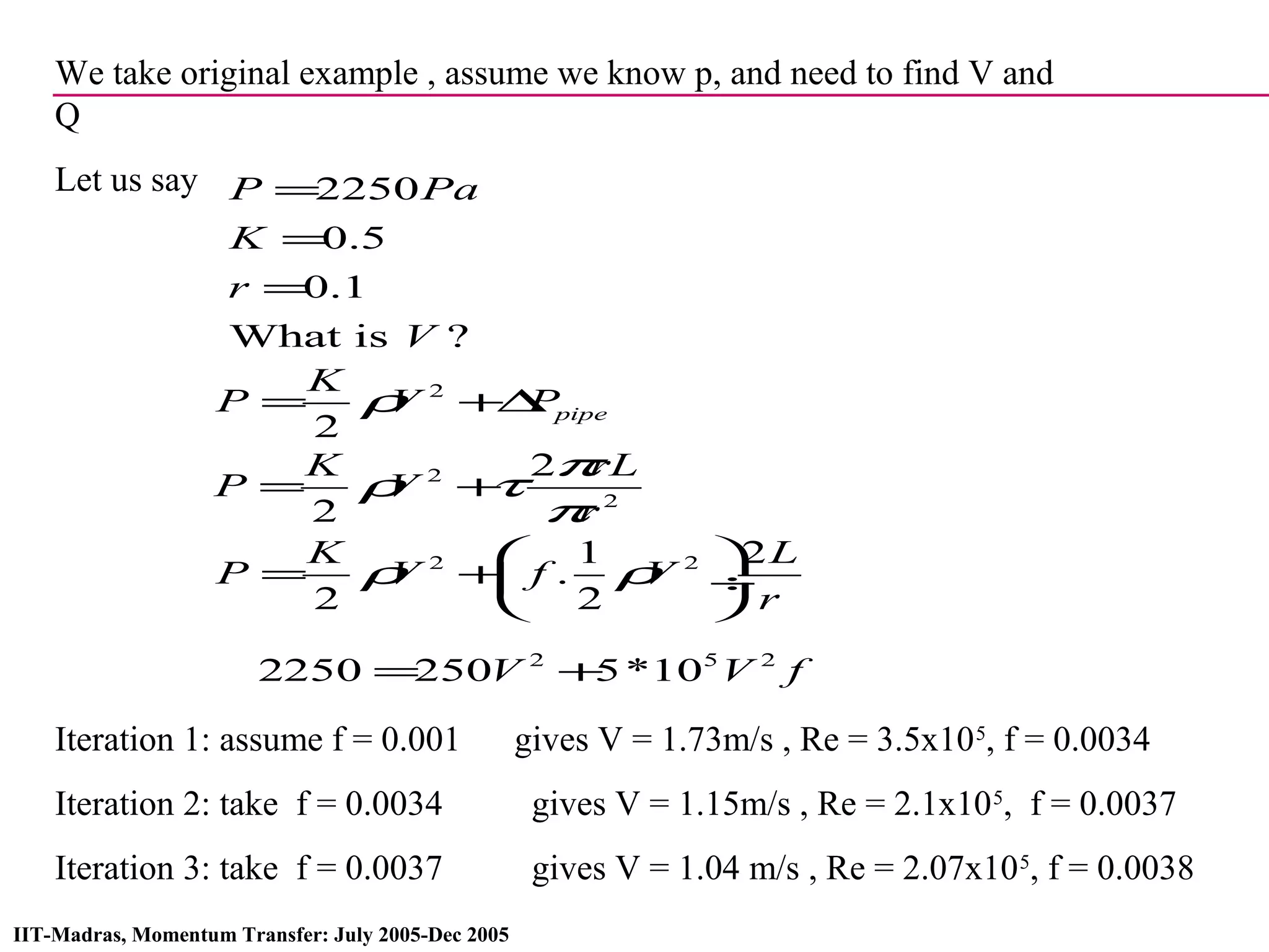 Pipe Flow Friction factor in fluid mechanics | PPT
