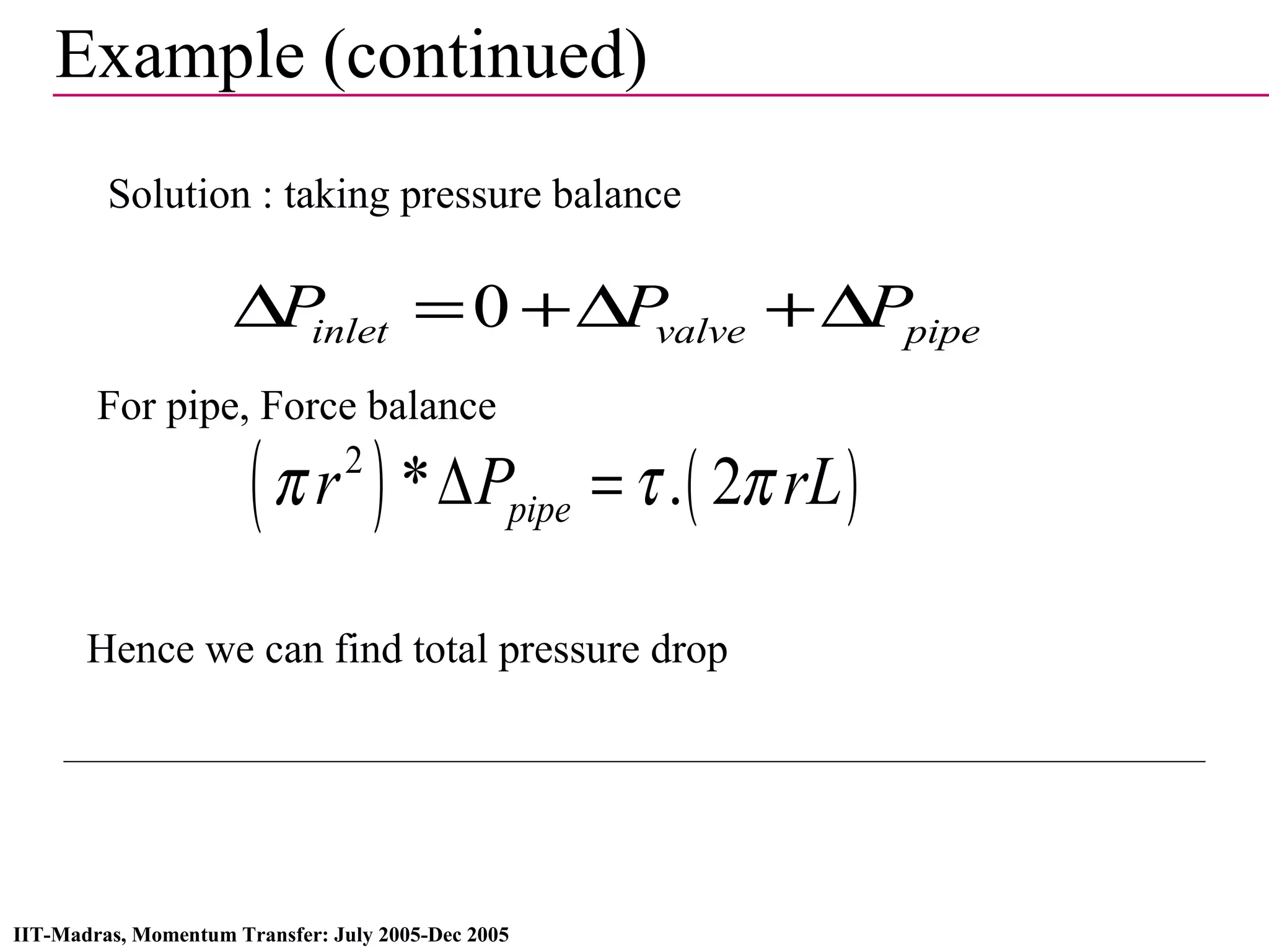 Pipe Flow Friction factor in fluid mechanics | PPT