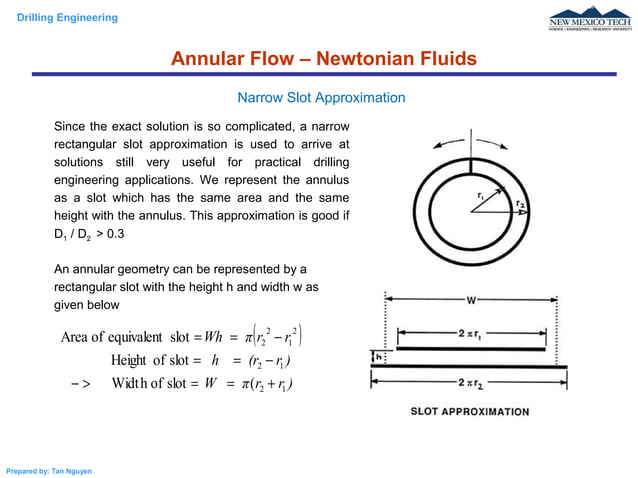 Laminar Flow in pipes and Anuli Newtonian Fluids | PPT | Physics | Science