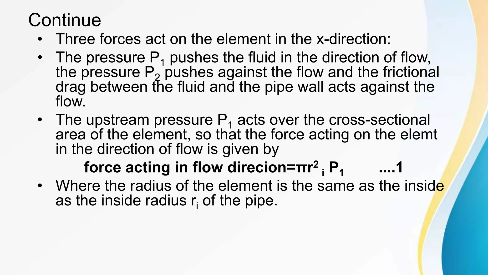 Calculation of Flowrate and Pressure Drop Relationship for Laminar Flow ...