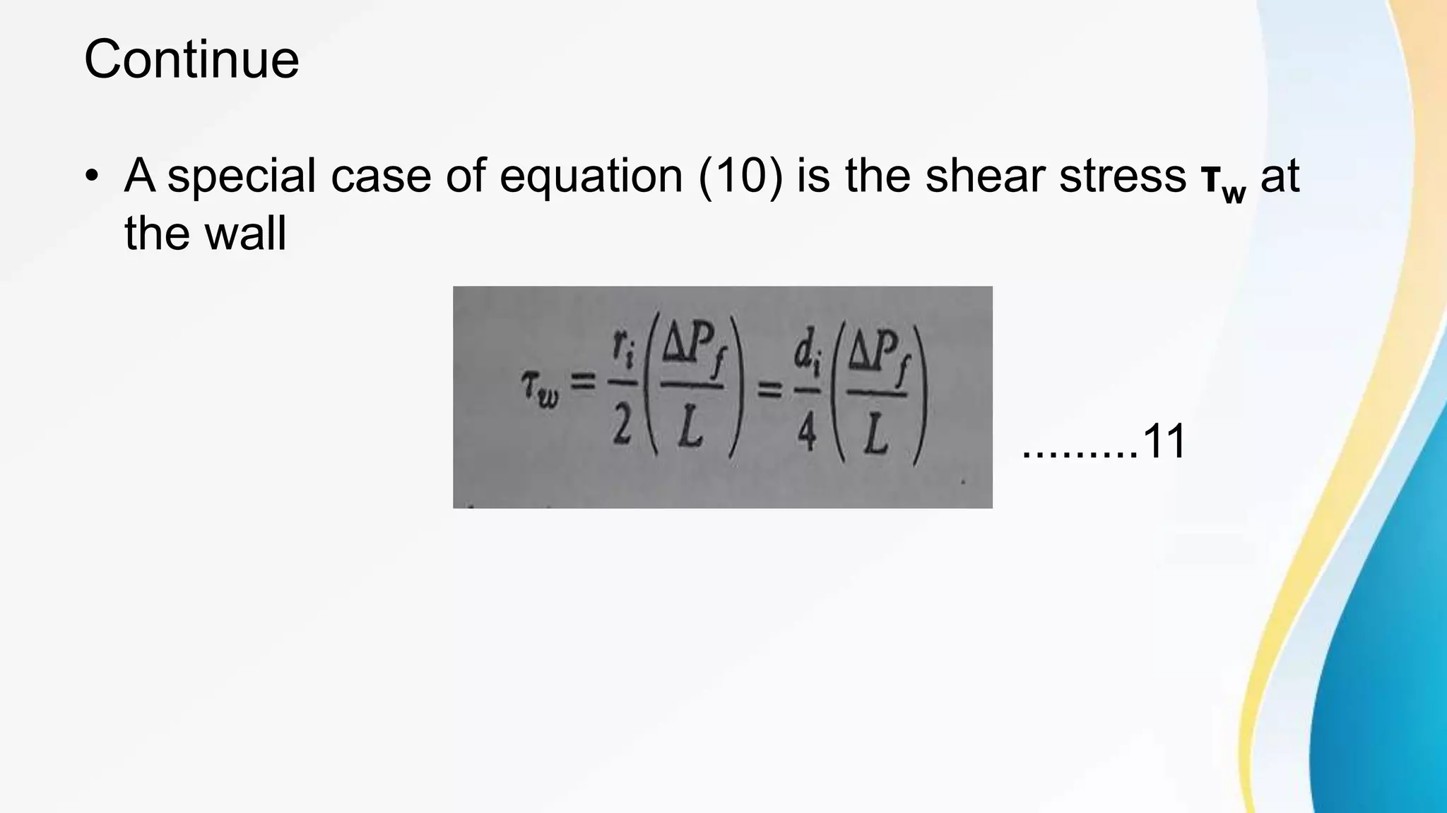 Calculation of Flowrate and Pressure Drop Relationship for Laminar Flow ...