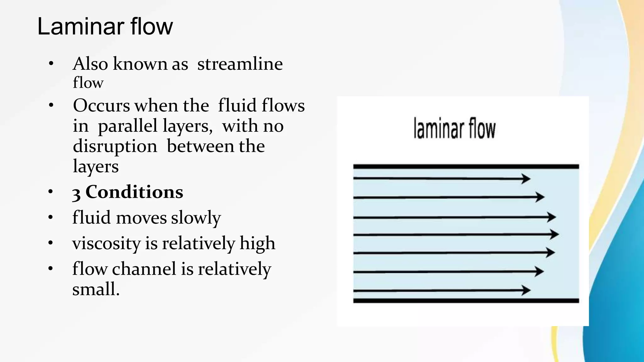 Calculation of Flowrate and Pressure Drop Relationship for Laminar Flow using Data | PPTX