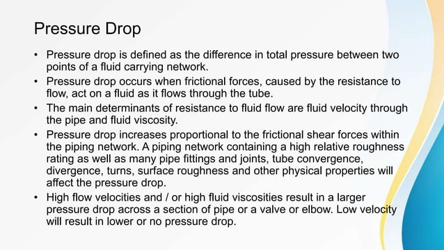 Calculation of Flowrate and Pressure Drop Relationship for Laminar Flow ...
