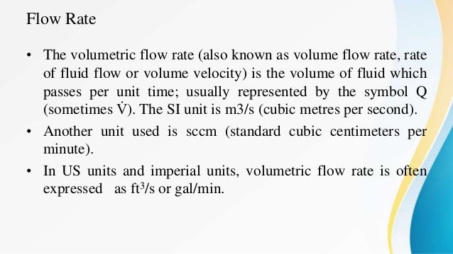 Calculation of Flowrate and Pressure Drop Relationship for Laminar Fl…