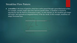 Flow pattern and flow visualization | PPTX