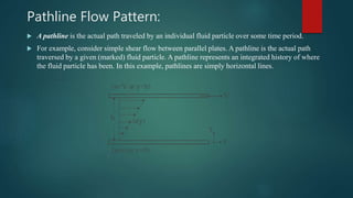 Flow pattern and flow visualization | PPTX