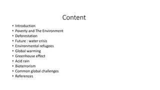 Environmental Issues | PPT