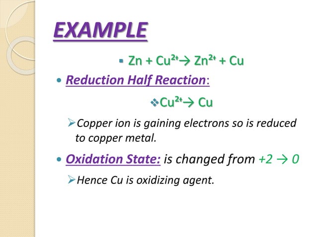 REDUCTION AND REDUCING AGENTS | PPTX | Chemistry | Science