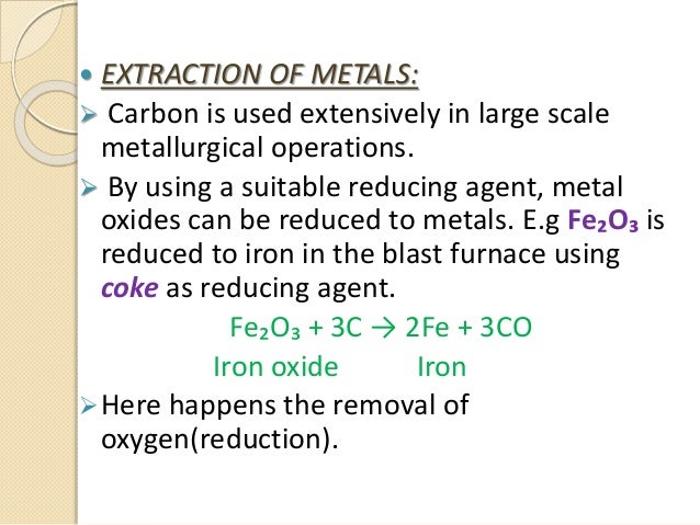 REDUCTION AND REDUCING AGENTS
