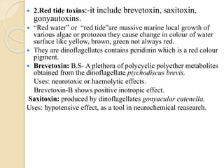 Marine natural products | PPTX