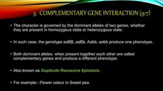 Gene Interaction | PPTX