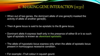 Gene Interaction | PPTX