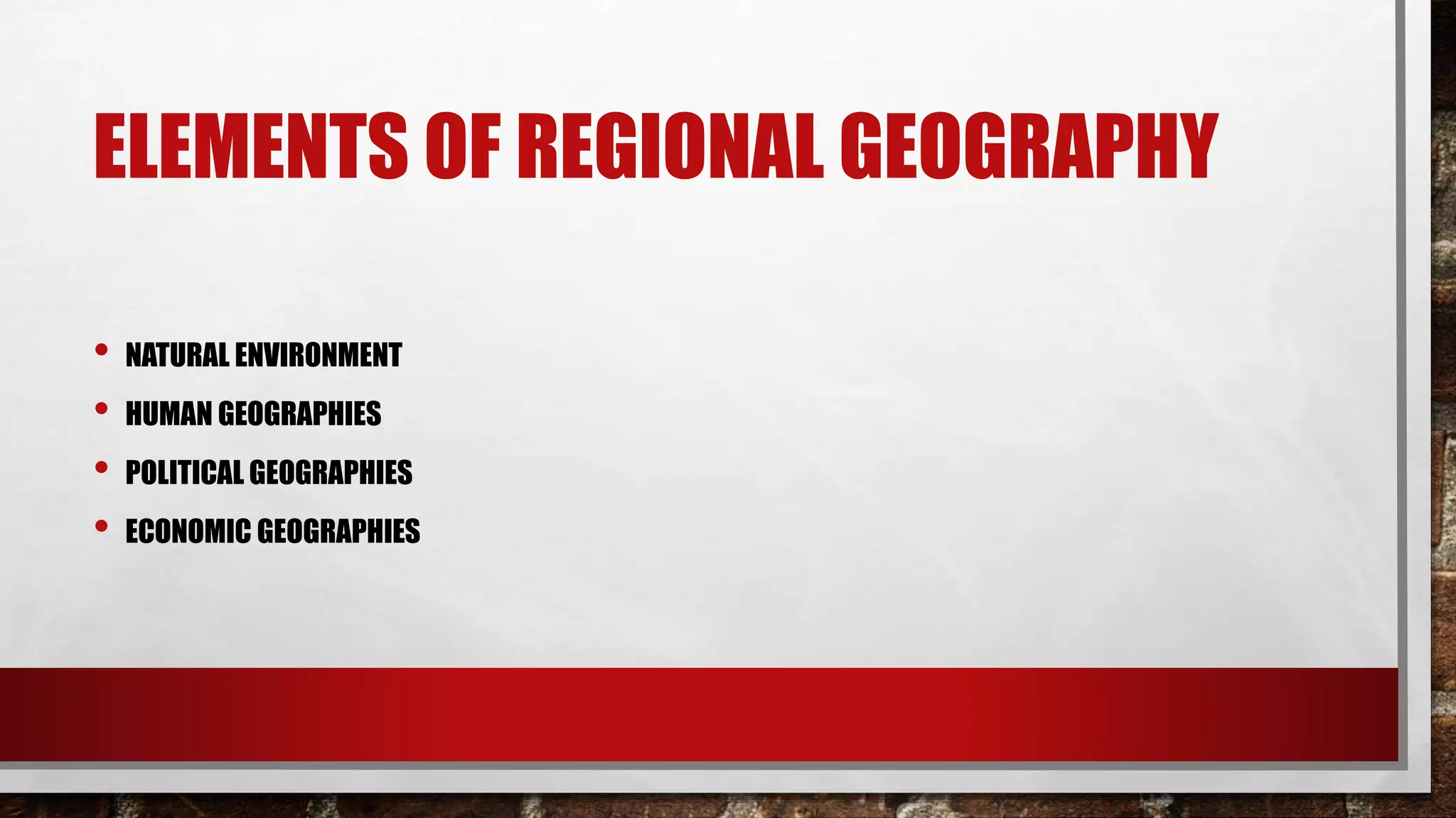 world regional geography | PPT world regional geography | PPT