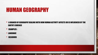world regional geography | PPT