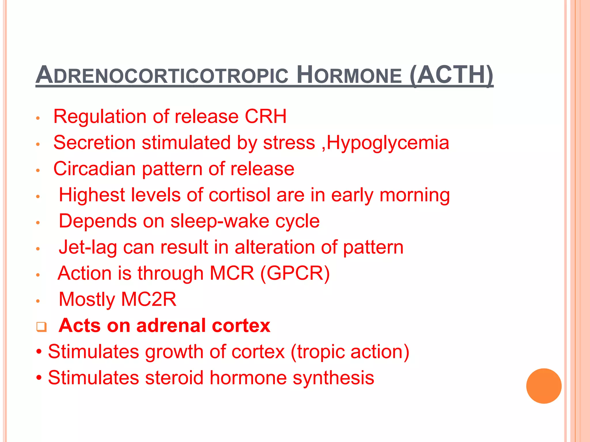 Anterior pituitory hormones and analogues | PPTX