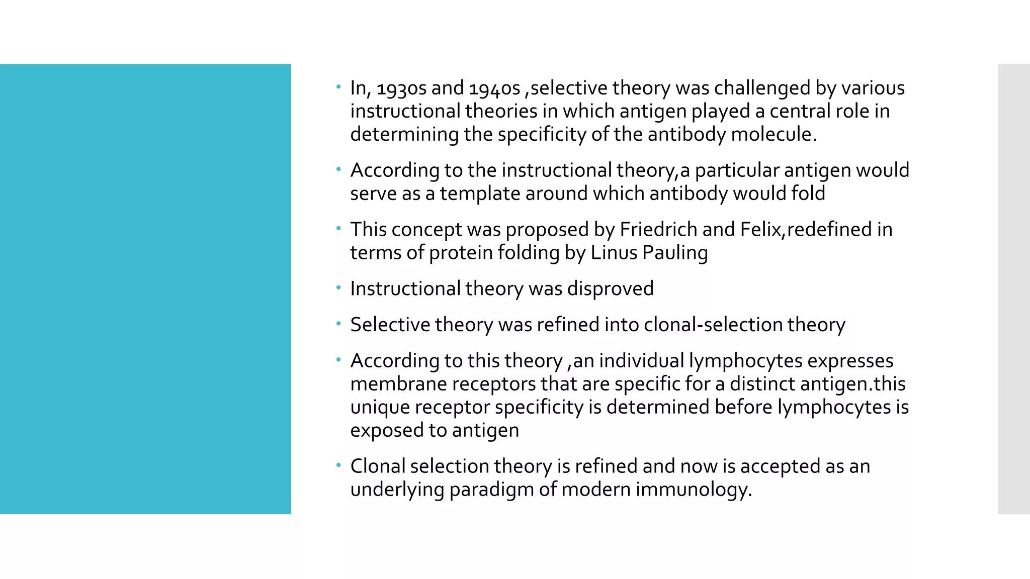 Theories of Immunity | PPTX