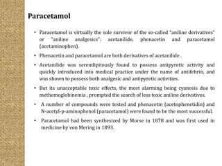 COMPARATIVE EVALUATION OF DIFFERENT PARACETAMOL BRANDS | PPTX