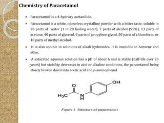 COMPARATIVE EVALUATION OF DIFFERENT PARACETAMOL BRANDS | PPTX