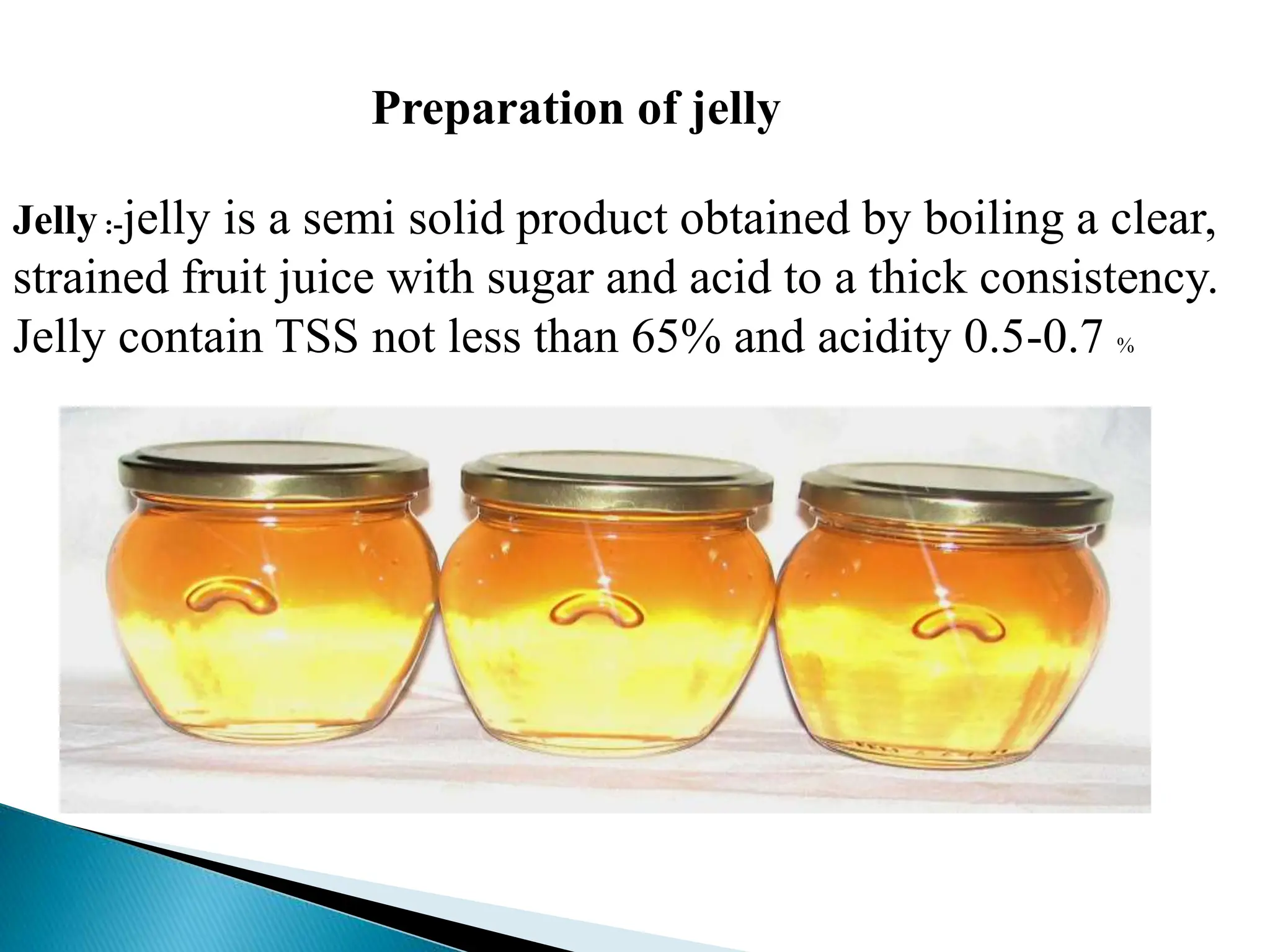 Jelly preparation, lab equipment information | PPTX