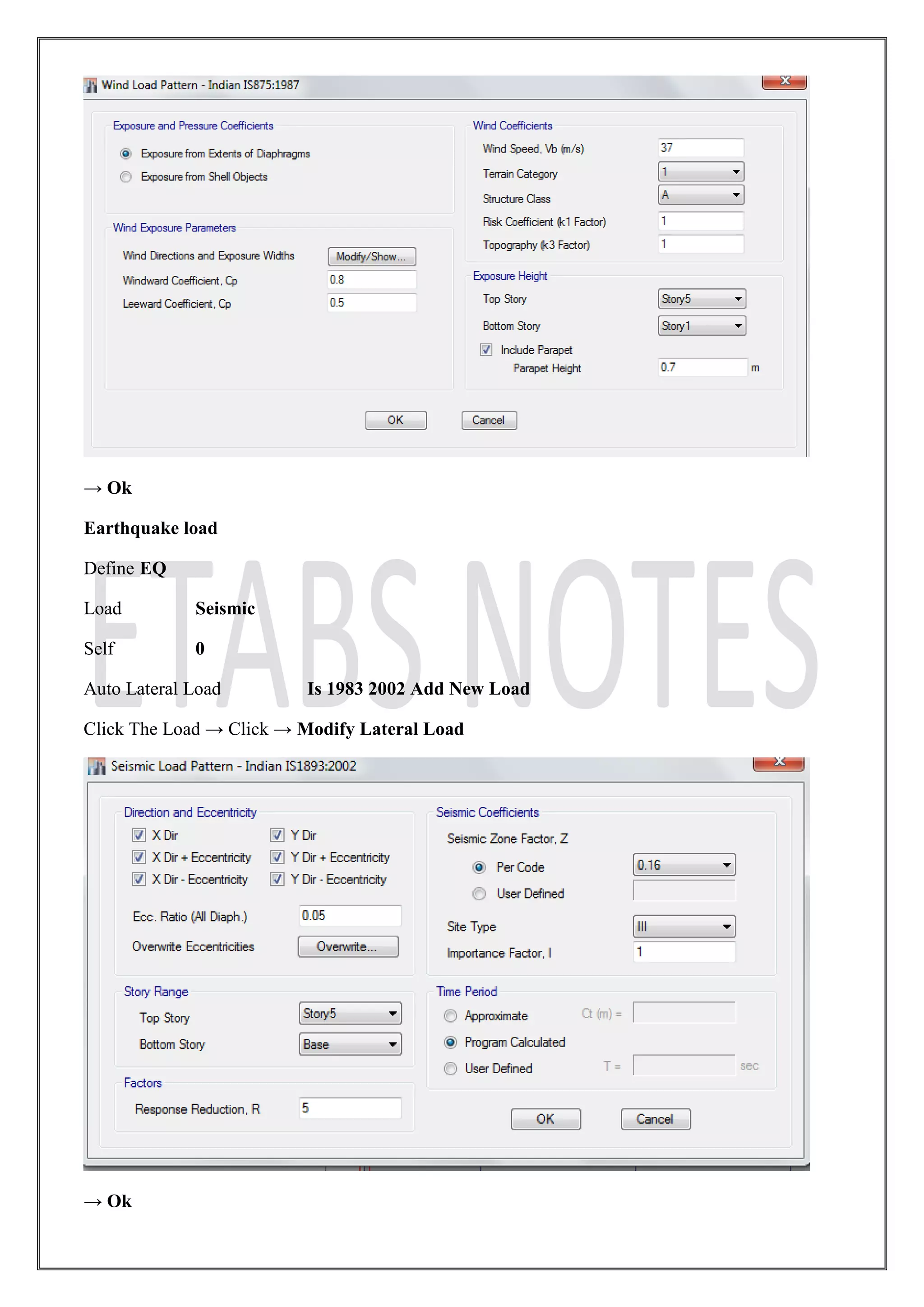 ETABS BASIC DESIGN | PDF