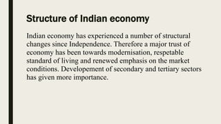 Indian economy | PPTX