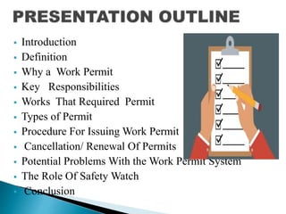 DOC-20220402-WA0048..ppt- Permit To Work Procedure | PPT