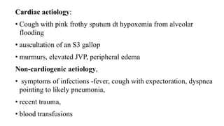 Pulmonary Edema | PPTX