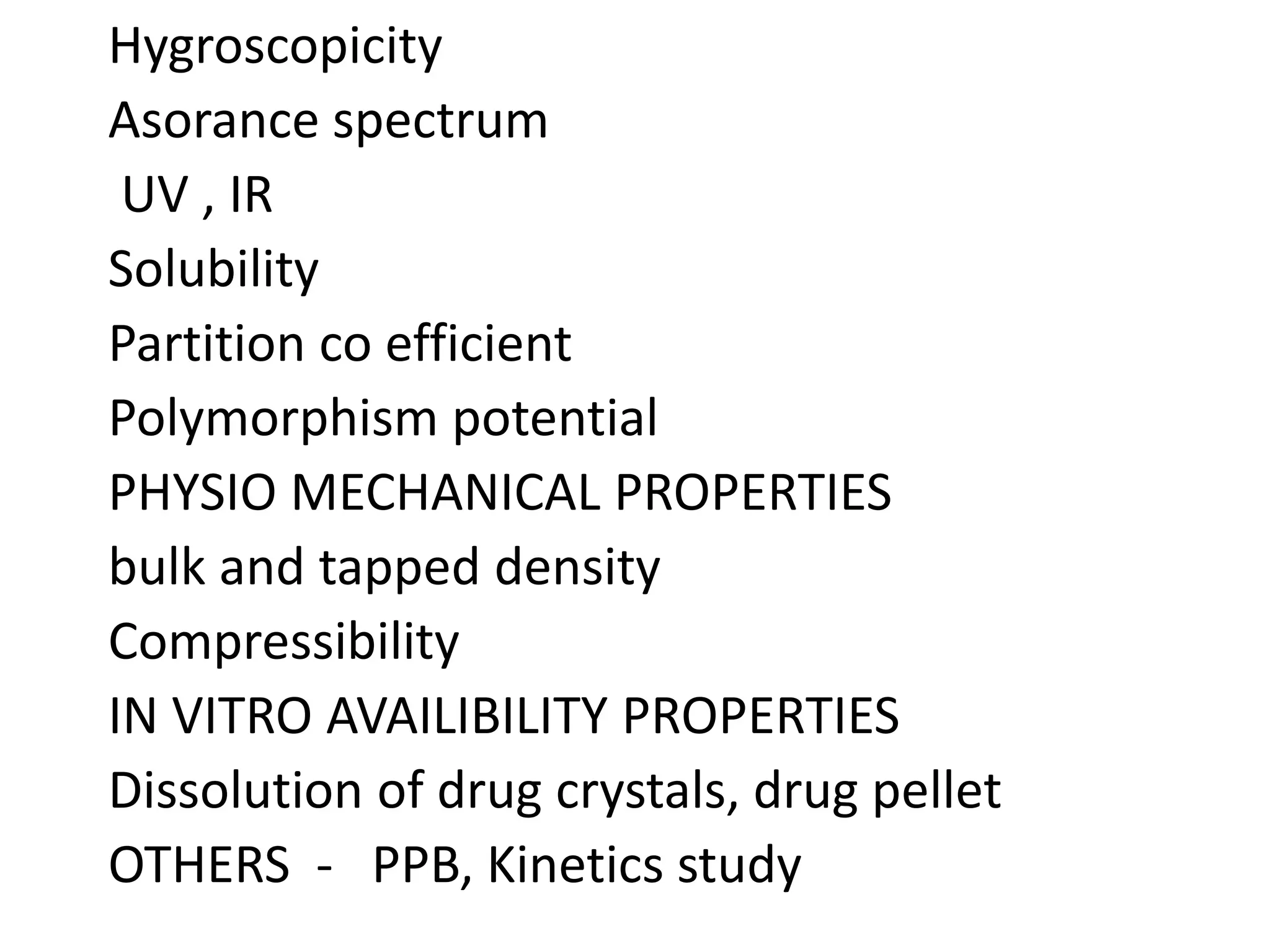 preformulation | PPTX