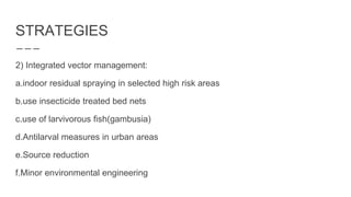 National vector borne diseases control program | PPTX