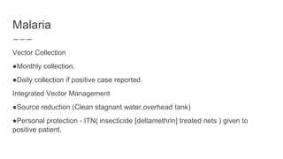 National vector borne diseases control program | PPTX