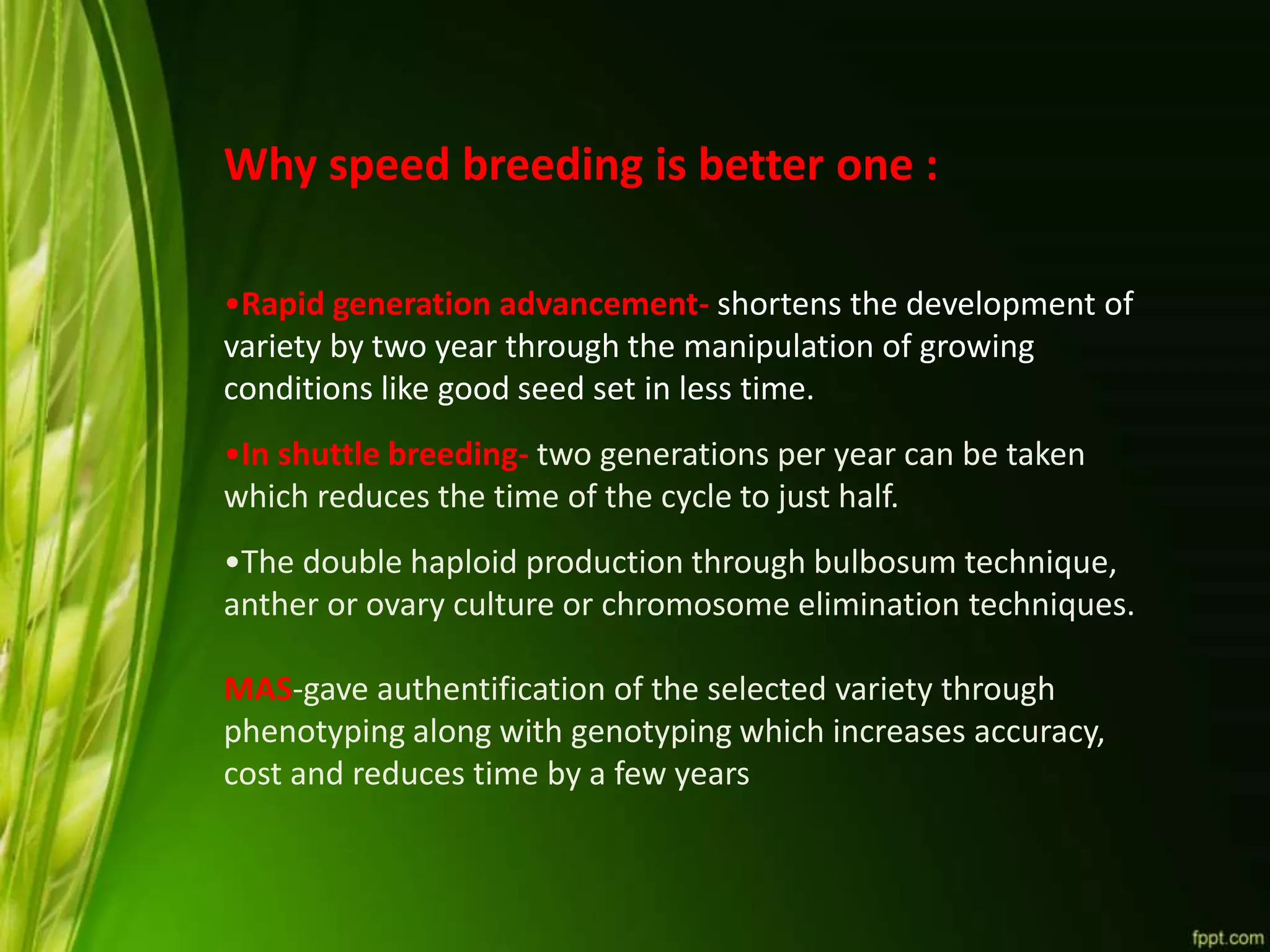 speed breeding a contemporary era of revolution.pptx