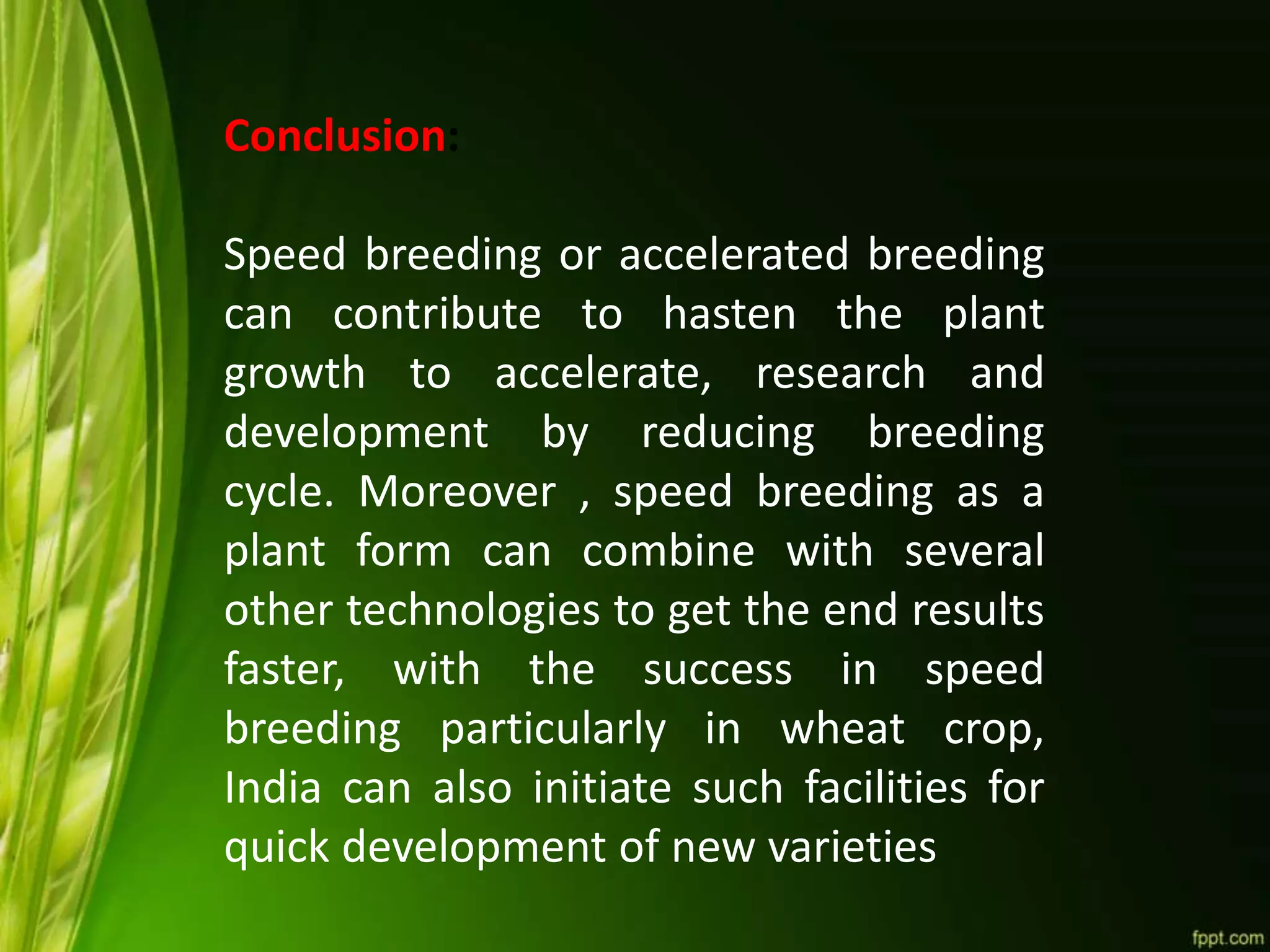 speed breeding a contemporary era of revolution.pptx
