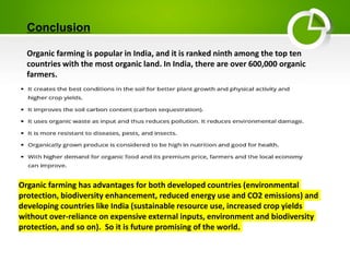 Organic farming by Dr. Jyoti kumari | PPT