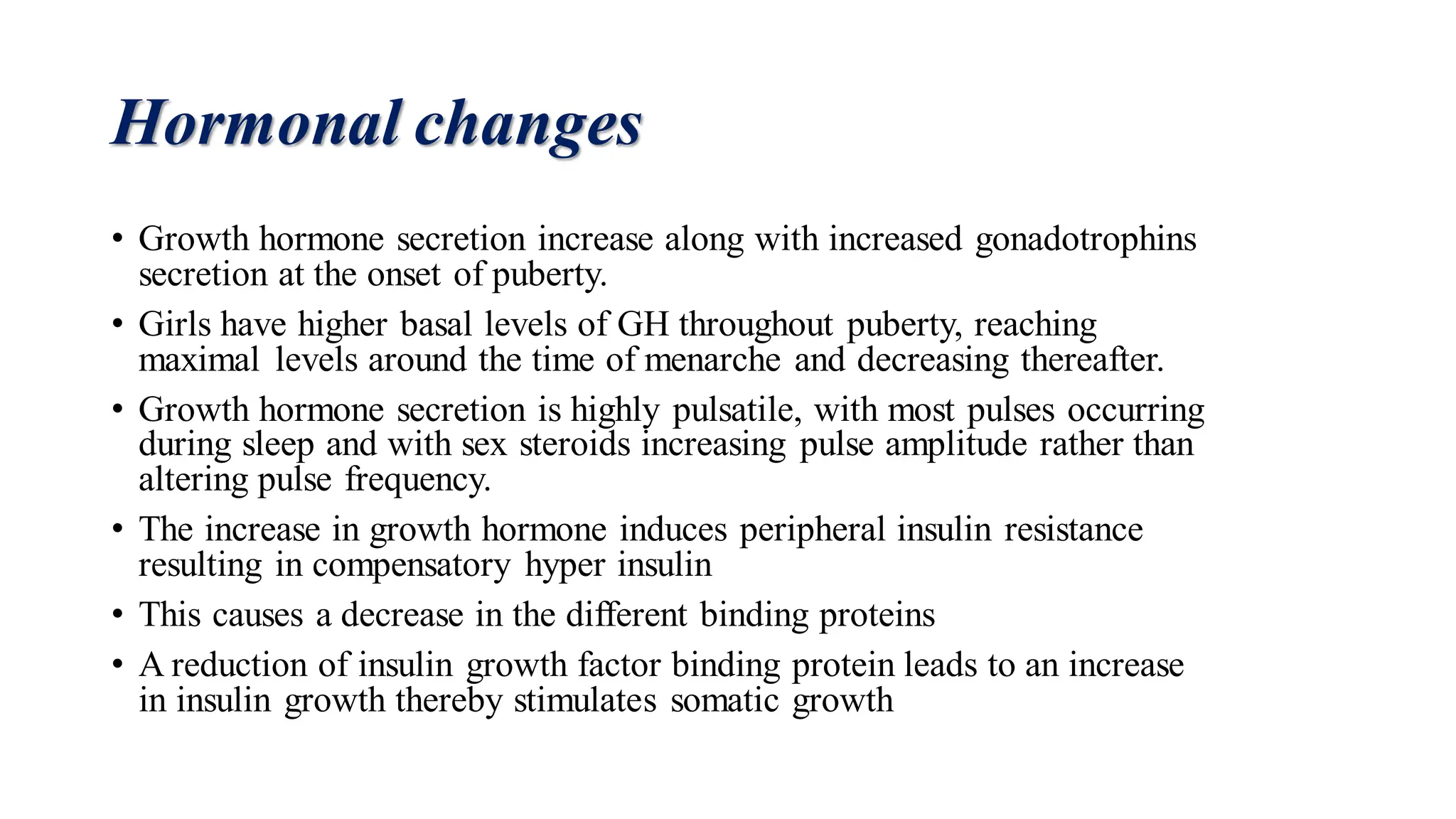 Onset and delay puberty seminar M.Sc. zoology | PDF