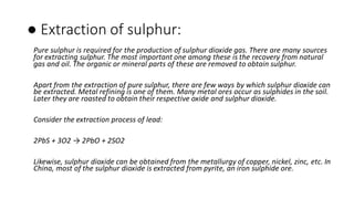 Sulphuric acid | PDF