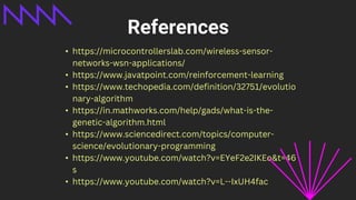 Computational intelligence in wireless sensor network | PPTX