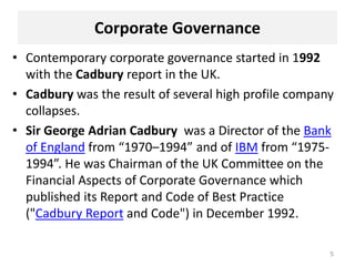 Corporate Governance | PPTX