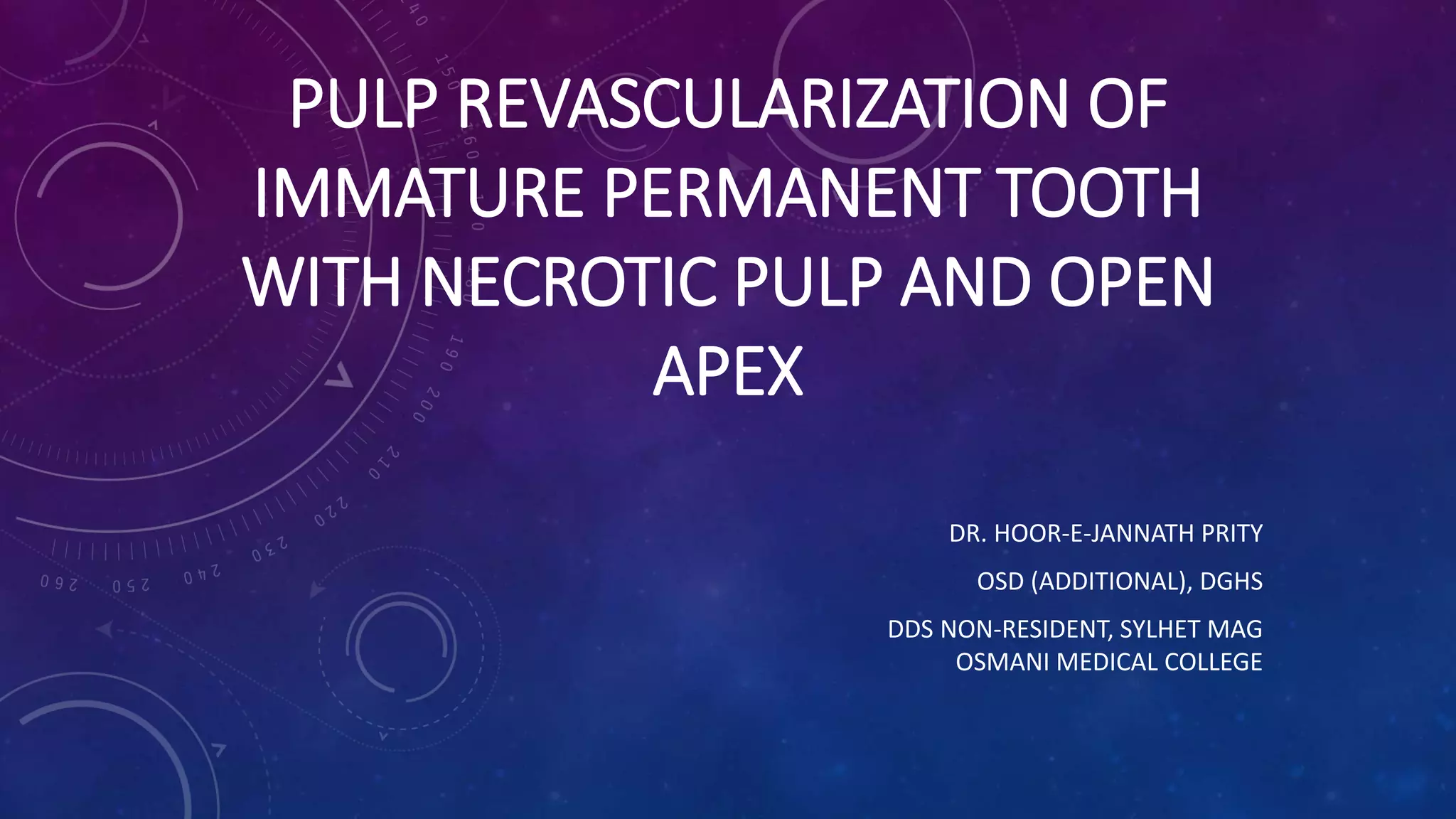 Pulp Revascularization.pptx