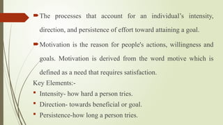 Motivation for Everyone in a professional way | PPTX