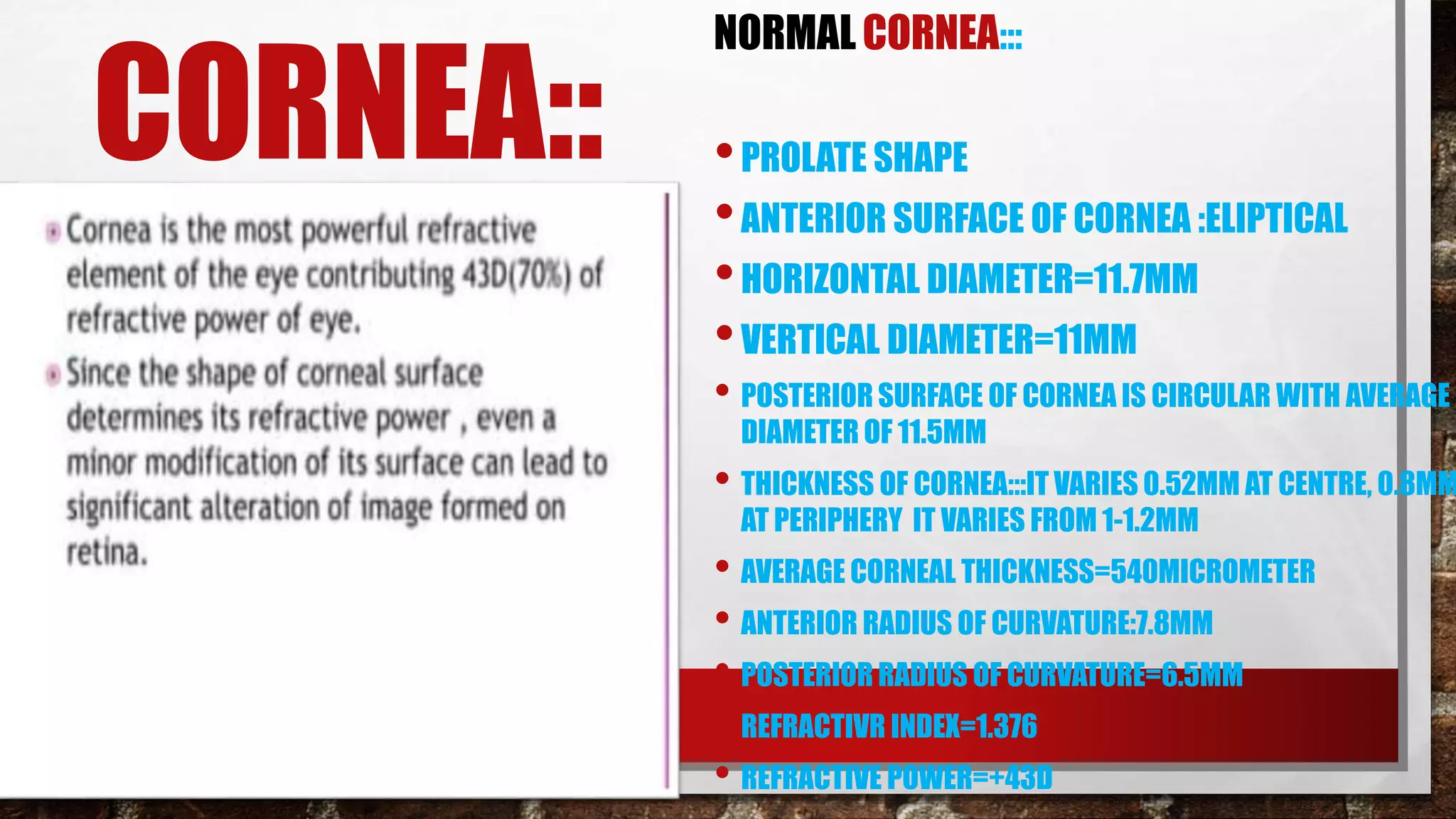 OPTICS OF HUMAN EYE , SCHEMATIC EYE, ANGLE AND AXES OF EYE | PPTX