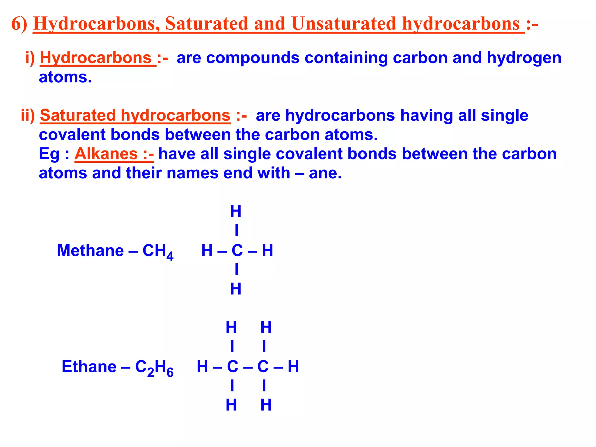 carbon and its compounds | PPTX