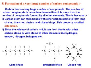 carbon and its compounds | PPTX