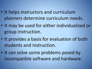 Computer Managed Instruction (CMI) | PPT