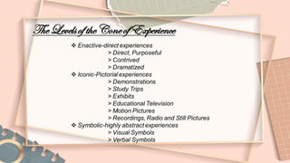 Dale's Cone of Experience | PDF