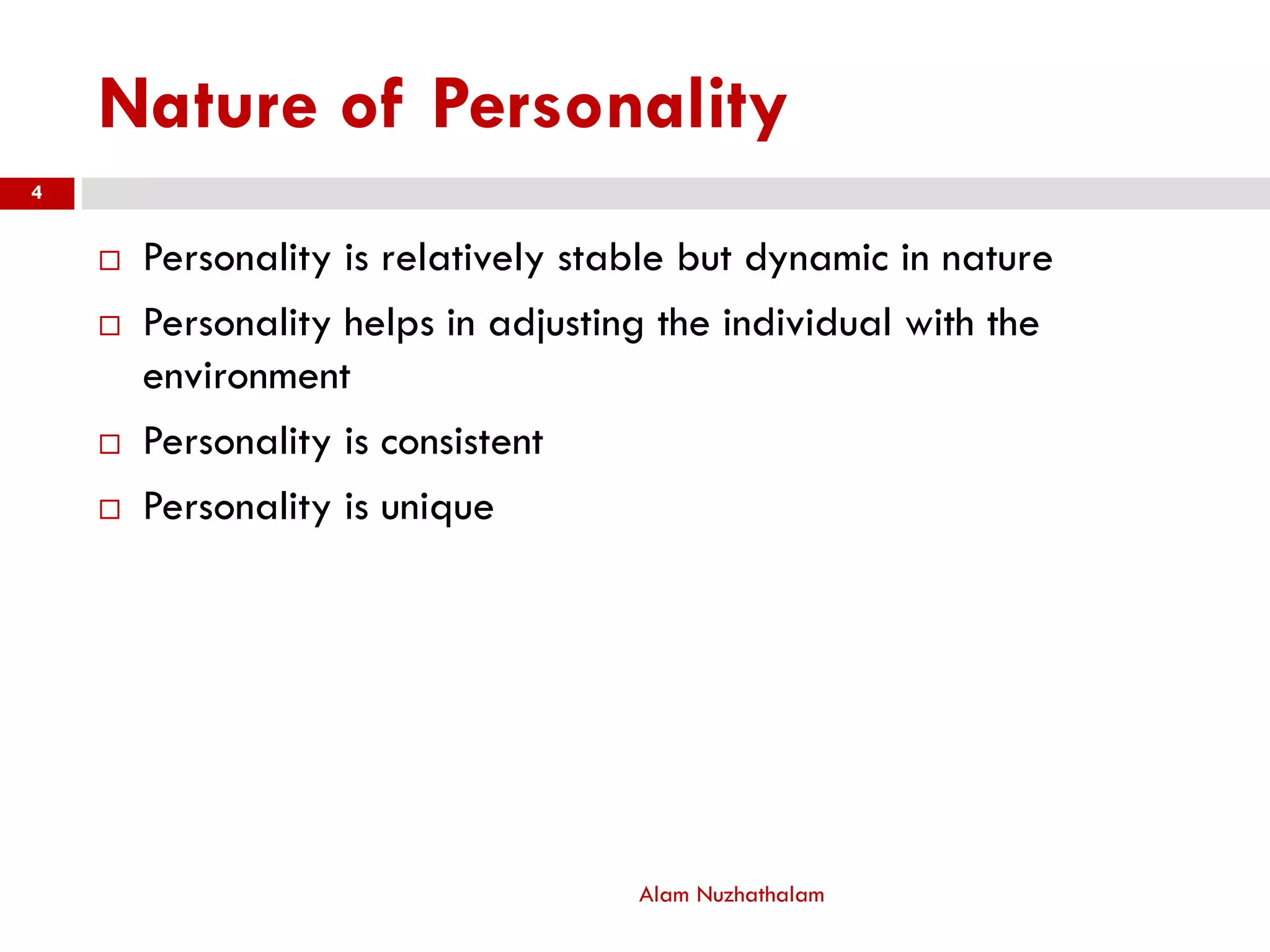 Personality | PDF